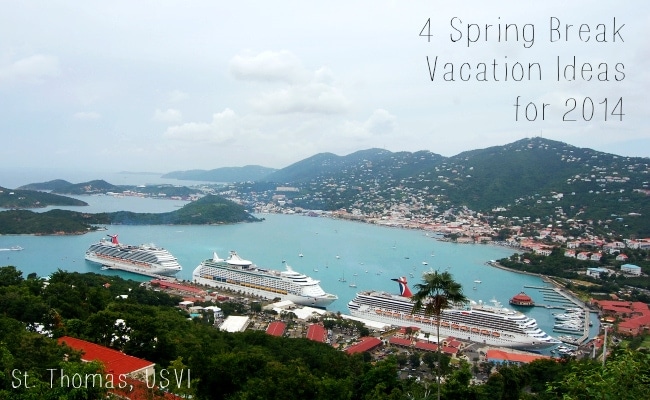 4 Spring Break Vacation Ideas for 2014