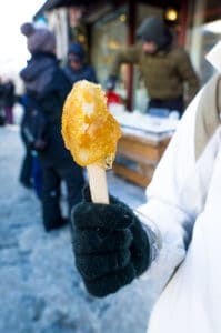 Quebec City Winter Carnival Food