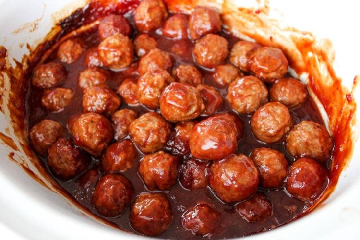 Party Meatballs - Grape Jelly Meatballs - Mommy Musings