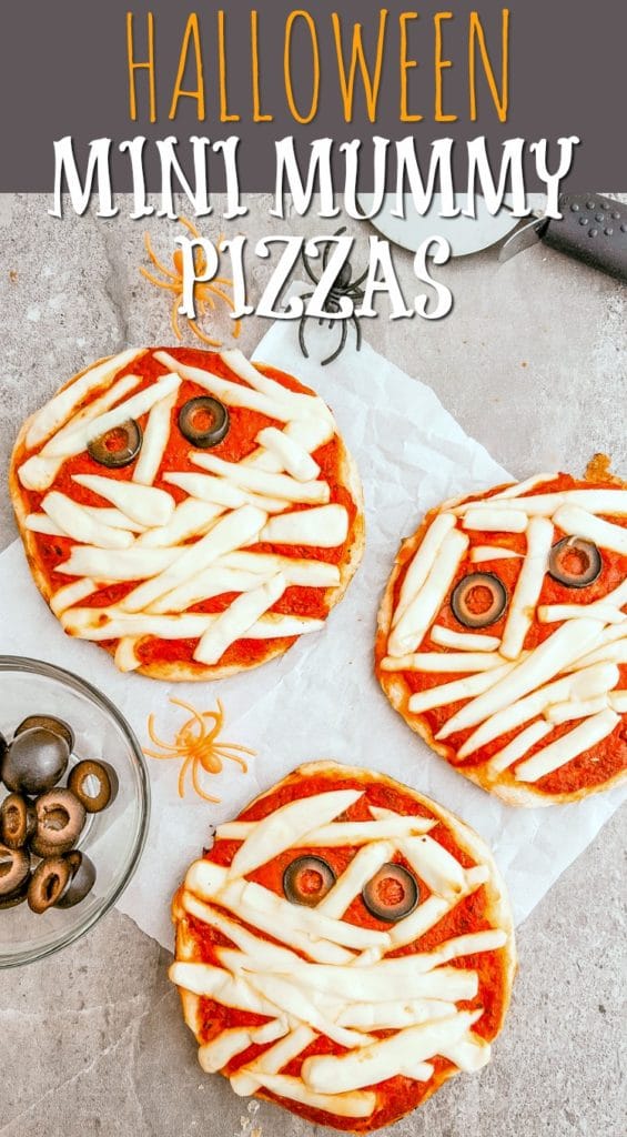 Halloween Pizza - Mummy Pizza Recipe