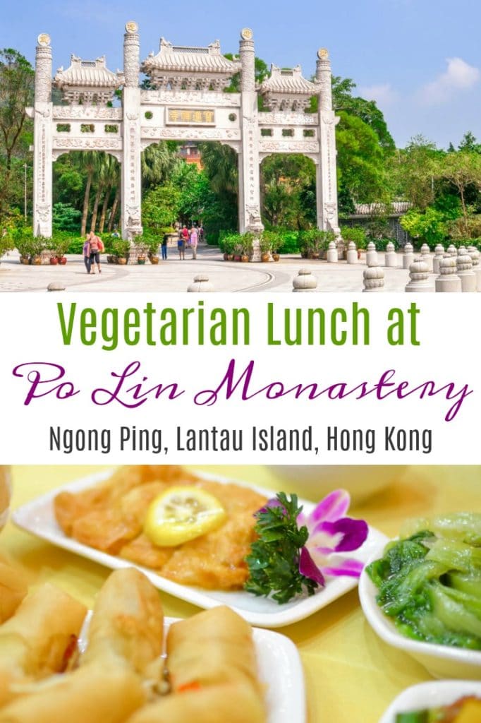 Vegetarian Lunch at Po Lin Monastery, Hong Kong