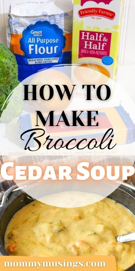 Copycat Panera Broccoli Cheddar Soup Recipe Mommymusings