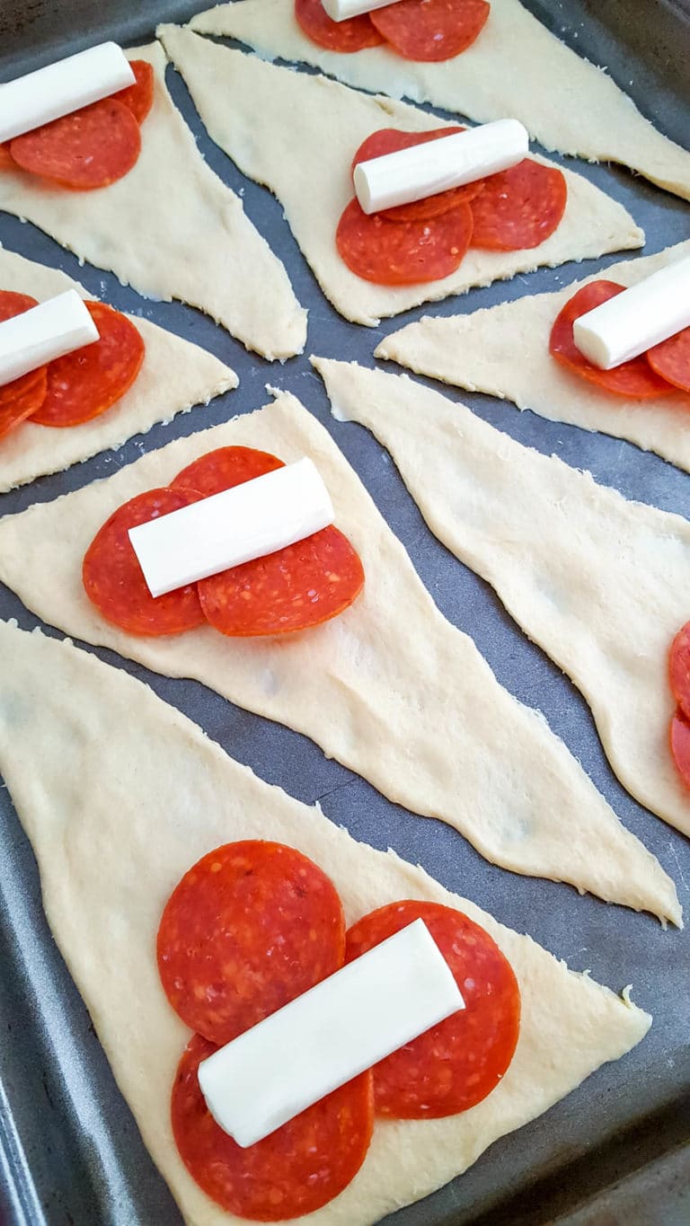 Pizza Dippers Recipe | Crescent Roll Pizza