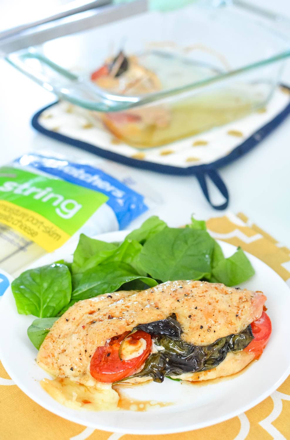 Caprese Stuffed Chicken