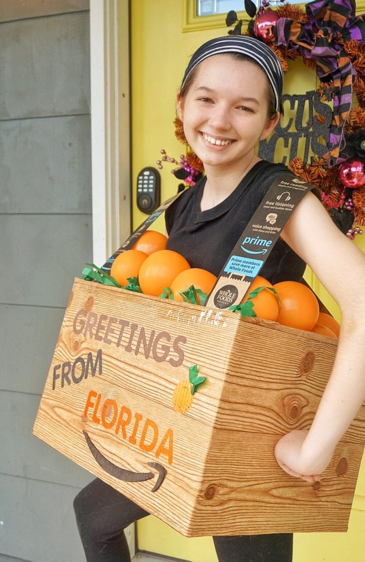DIY Florida Oranges Halloween Costume