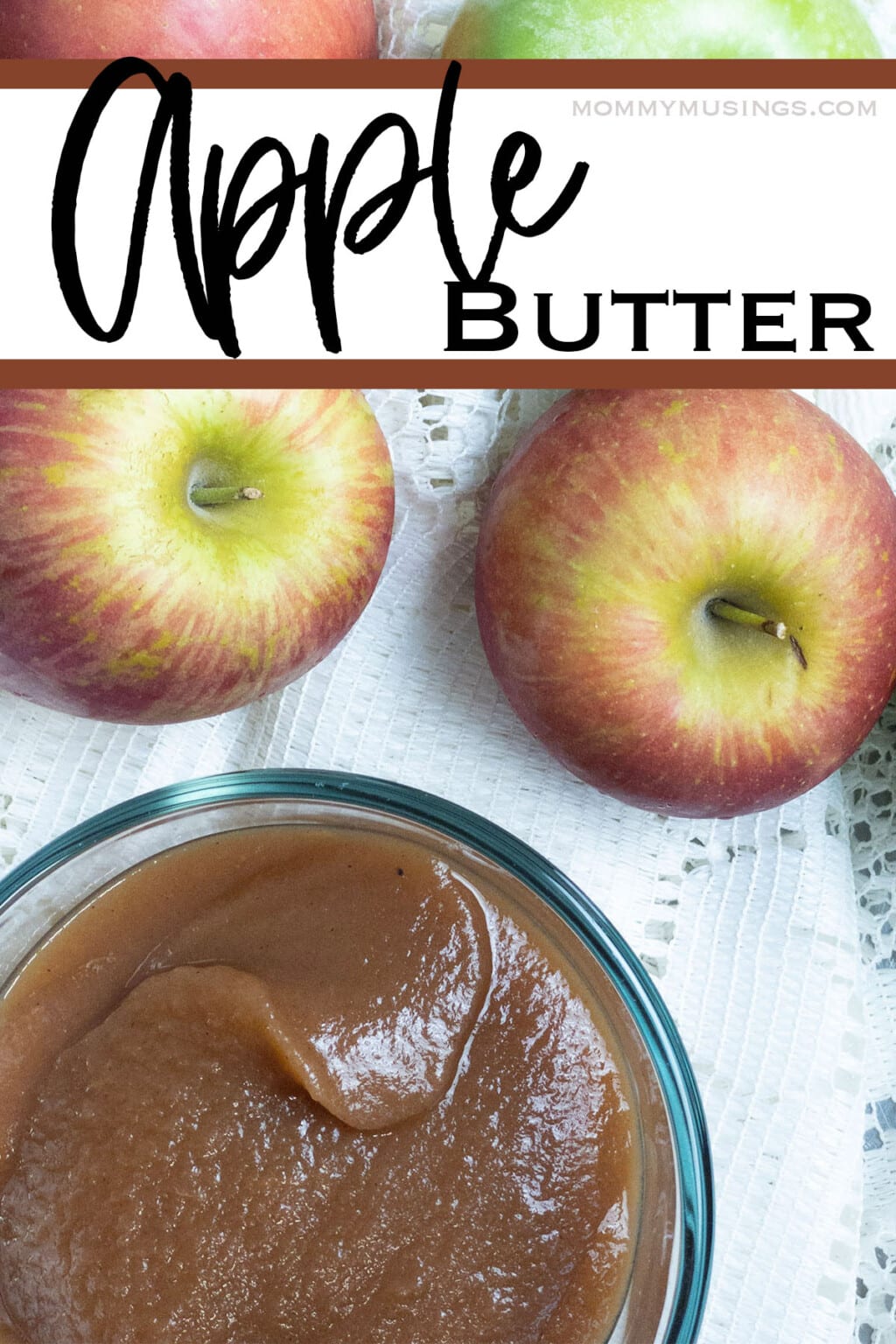 Easy Homemade Apple Butter Fall Recipe