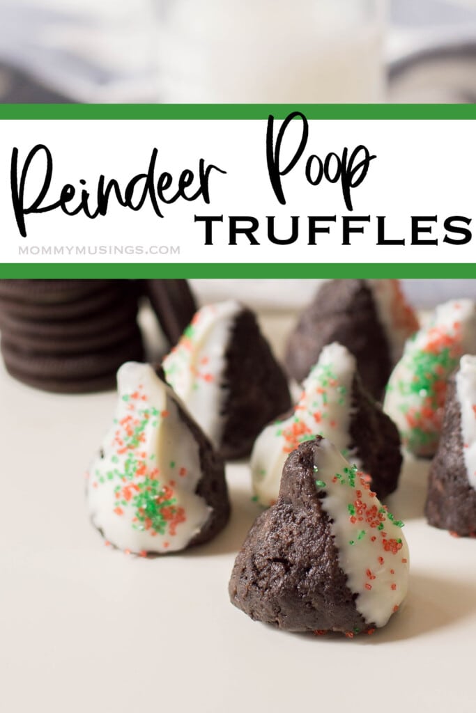 3 Ingredient Reindeer Poop OREO Truffles