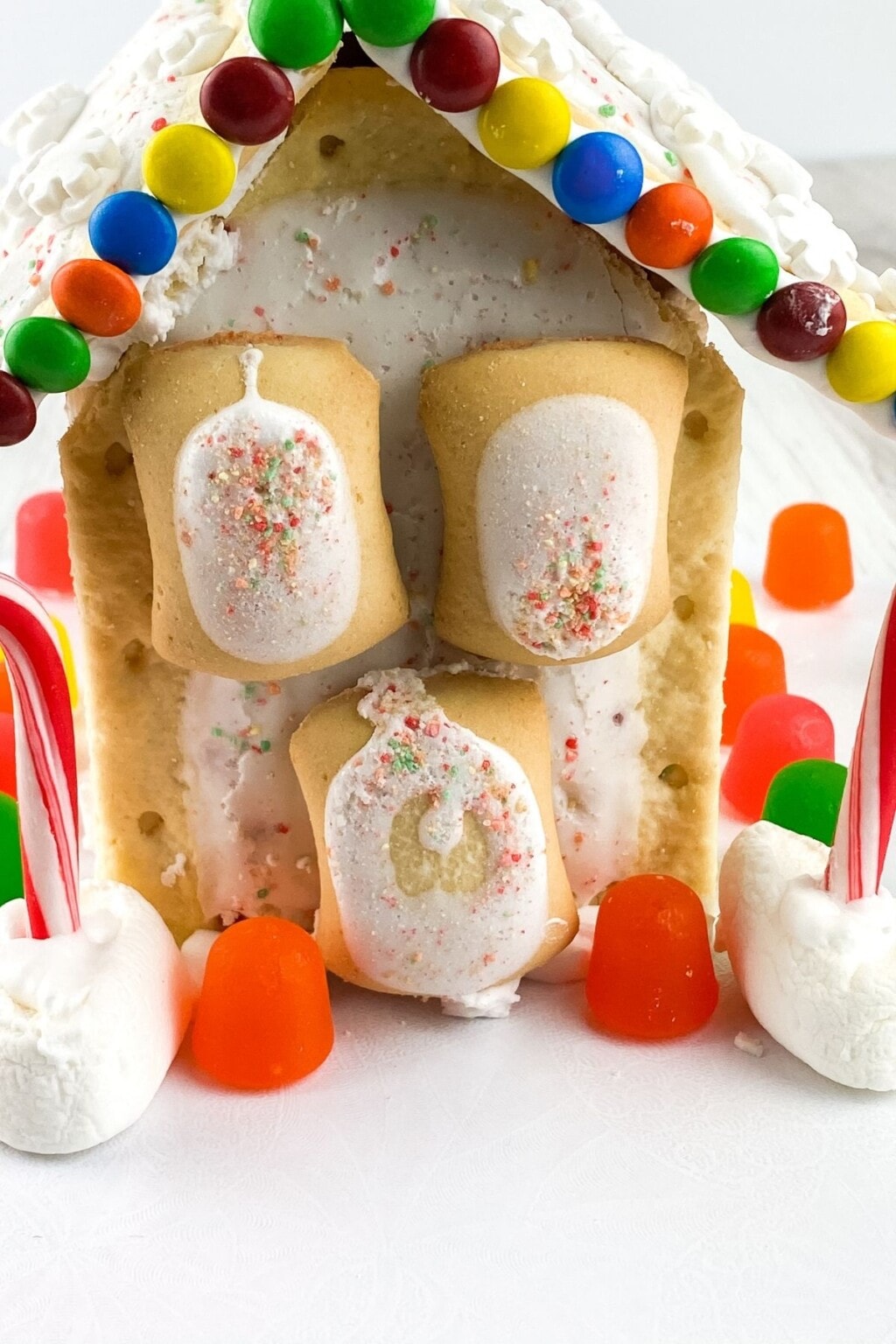 How to Make a Pop Tart House {Gingerbread House}