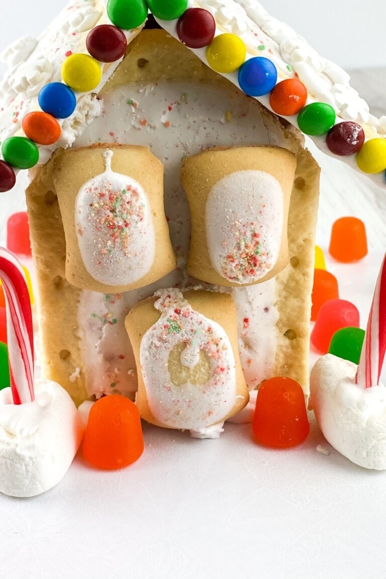 How to Make a Pop Tart House {Gingerbread House}