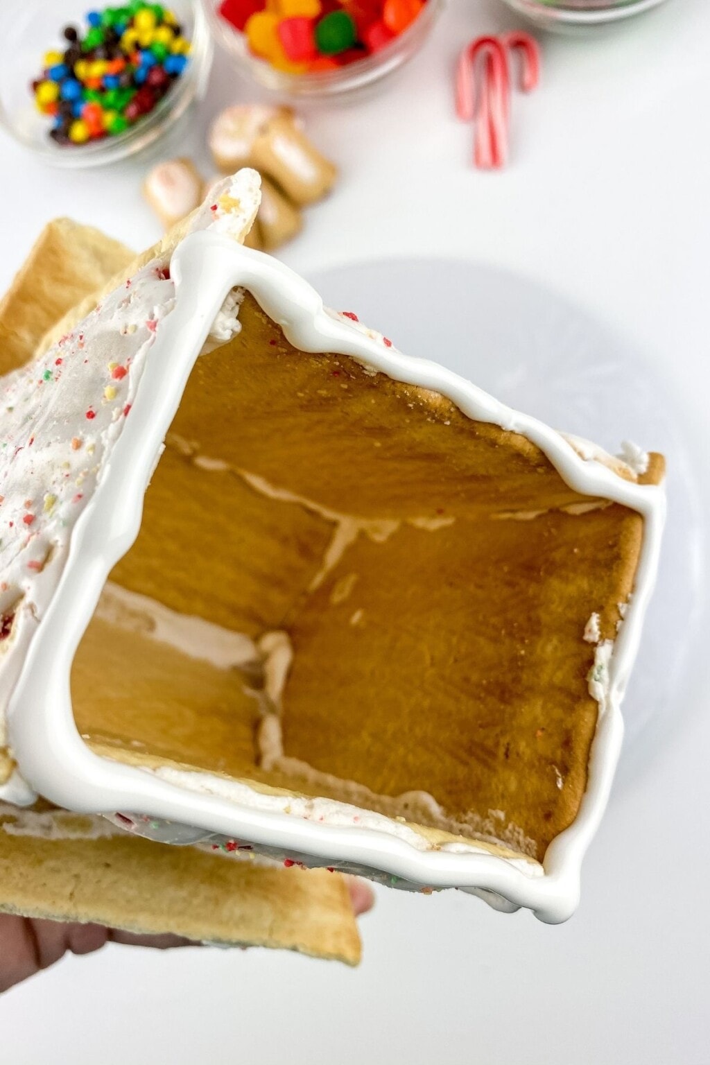 How to Make a Pop Tart House {Gingerbread House}
