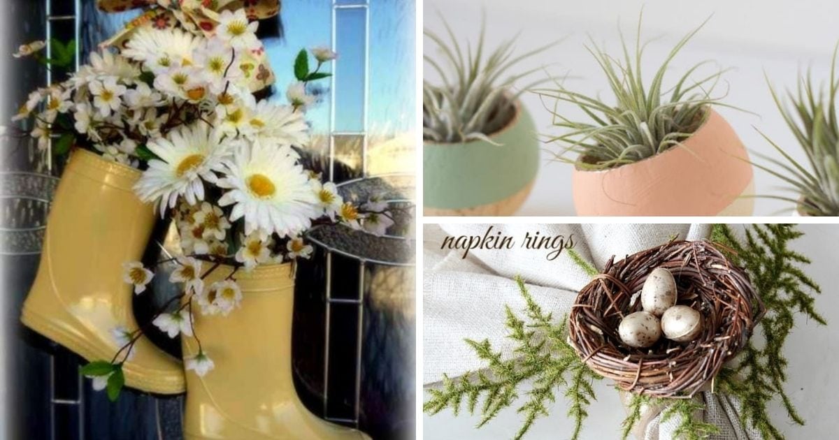26 Easy Spring Decorating Hacks and Projects