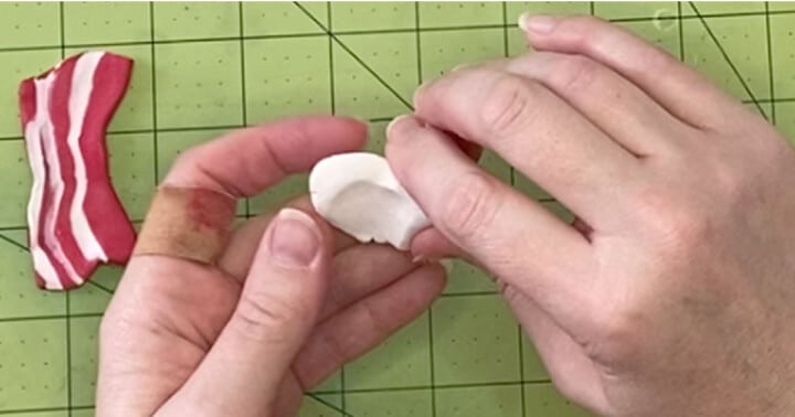 Best Friends Charms: Bacon and Egg Polymer Clay Craft for Kids