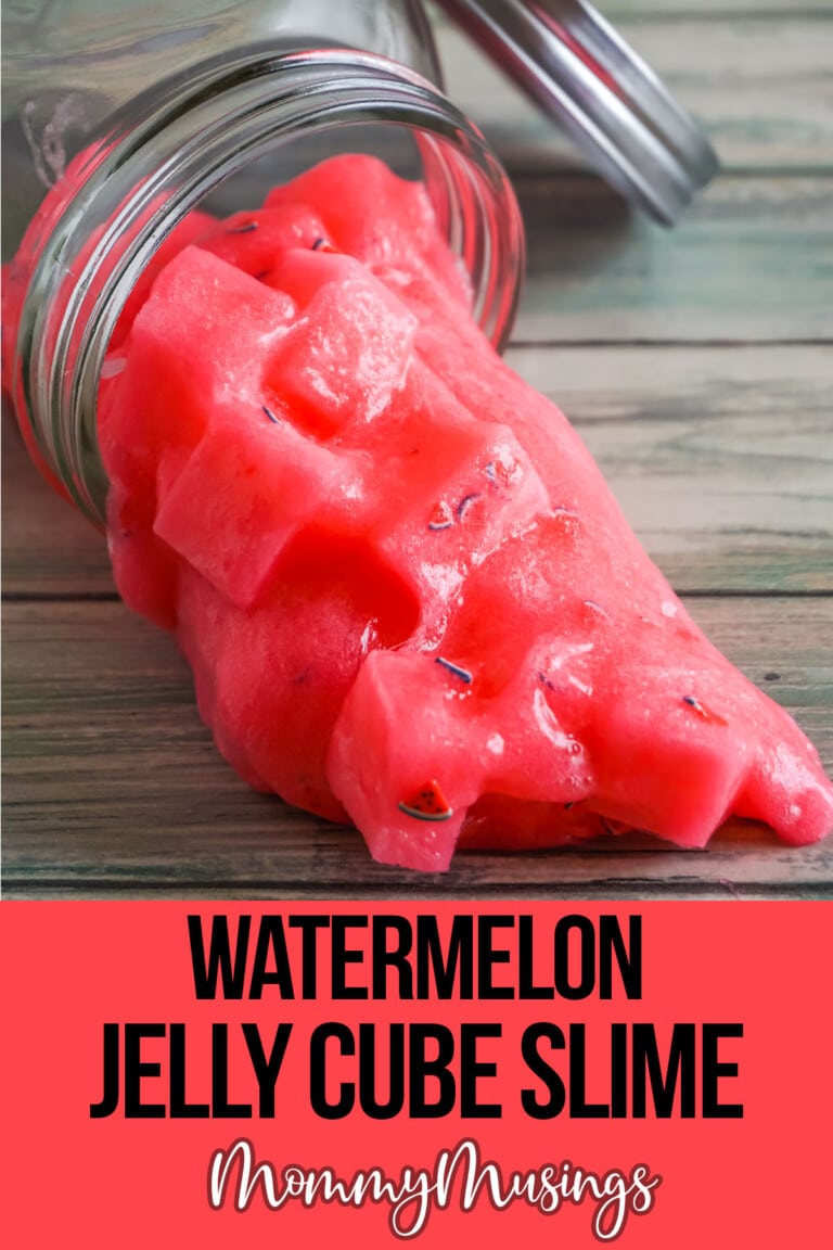 Fun and Fast to Make This Watermelon Jelly Cube Slime is a Kid-Favorite
